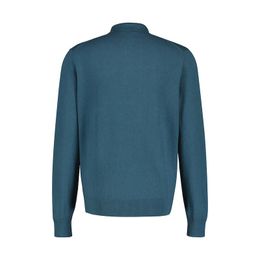 Lerros Strickpullover »Langarm Strickpolo mit Wollanteil« RICH BLUE 3XL 3XL Feinstrick Langarm-Polostyle