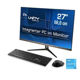 CSL All-in-One PC »Unity F27-JLS« schwarz Windows 11 Home/Pro vorinstalliert: Wähle das passende Betriebssystem.