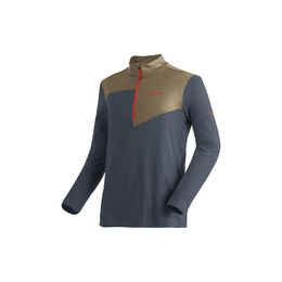 Maier Sports Rollkragenpullover »Felian« Herren Midlayer, pflegeleichtes Half-Zip Fleece, Regular Fit dunkelgrau 48 48 Wärmender Midlayer für...