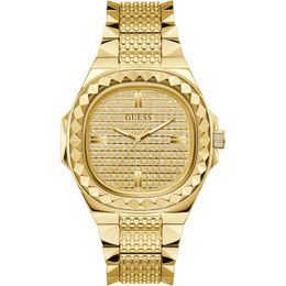 Guess Quarzuhr &raquo;GW0622G1&laquo; Armbanduhr, Herrenuhr gelbgoldfarben Schicke Herrenarmbanduhr
