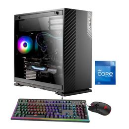 Hyrican Gaming-PC »Alpha 6807« DDR5, PCIe SSD Gen4, Windows 11 schwarz Microsoft Windows 11 Home (64 Bit): Genieße die neuesten Spiele mit...