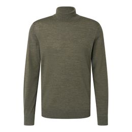 Bugatti Rollkragenpullover aus 100 % Merinowolle oliv XL XL 100 % Wolle