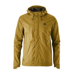Gonso Fahrradjacke »SAVE JACKET ESSENTIAL M« Herren Regenjacke wind- und wasserdicht, Radjacke mit Kapuze senf XXL XXL Etwas weitere Passform