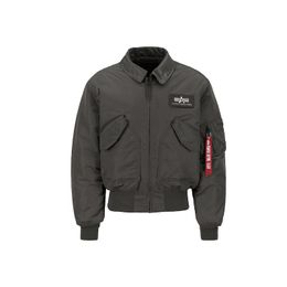 Alpha Industries Bomberjacke »Men - Bomber Jackets CWU-45 Heritage« rep.grey L L Flight Nylon Stoff