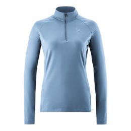 Gonso Radtrikot &raquo;Essential Jersey Longsleeve W&laquo; Damen Fahrradtrikot langarm, Midlayer Trikot hellblau 38 38 K&ouml;rpernahe Passform