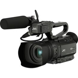 JVC Camcorder »GY-HM180E« 4K Ultra HD 12 fachx opt. Zoom schwarz Integriertes Stereo Mikrofon