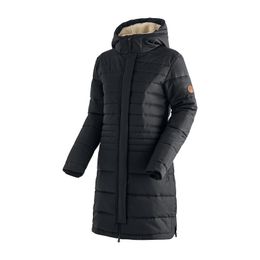 Maier Sports Funktionsmantel »LAERKE« Damen Mantel, Outdoormantel wind/wasserdicht, 4 geräumige Taschen schwarz 38 38 Abgesteppter Daumenmantel...