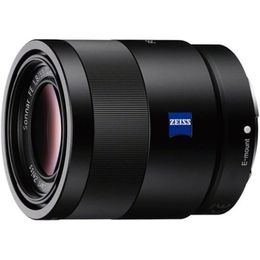 Sony Objektiv »SEL55F18Z« 55mm; F1.8 schwarz Frontdeckel, Kurzanleitung, Objektivkappe und Objektivtasche inbegriffen