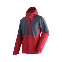 Maier Sports Funktionsjacke »Metor Move M« Herren Outdoorjacke, wasserdicht, RV-Taschen, Kapuze dunkelrot 52 52 Warme Funktionsjacke für Touren mit...