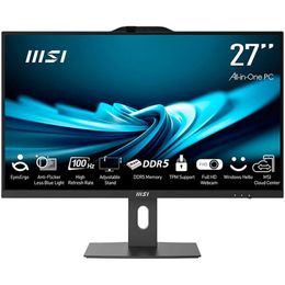 MSI All-in-One PC »Pro AP272P 14M-605DE« schwarz 2x USB 2.0, 2x USB 3.2 Gen1 Typ-A, 1x USB 3.2 Gen2 Typ-A, 1x USB 3.2 Gen2 Typ-C, 1x HDMI