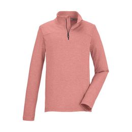 Killtec Langarmshirt &raquo;KSW 189 GRLS LS SHRT&laquo; koralle 116 116 Kids Funktionsshirt mit Stehkragen