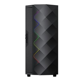 GAMEMAX Gaming-PC »Diamond BK 6939« PCIe SSD Gen4, Windows 11 schwarz WLAN AC, ARGB-Beleuchtung Front, 1x PS/2, 2x USB 2.0/1.1, 3x USB 3.2 Gen 1,...