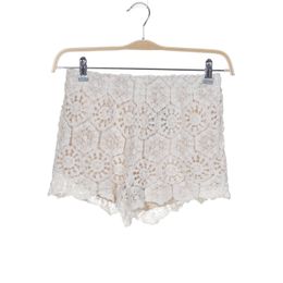 Zara Damen Shorts, weiß, Gr. 36