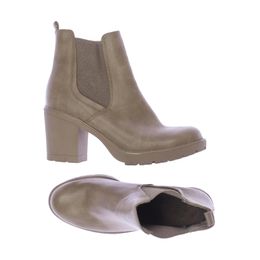 Marco Tozzi Damen Stiefelette, beige, Gr. 36