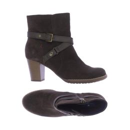 Tom Tailor Damen Stiefelette, braun, Gr. 39