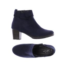 Jana Damen Stiefelette, marineblau, Gr. 40