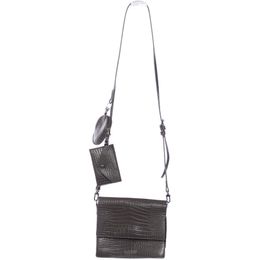 Seidenfelt Damen Handtasche, grau, Gr.