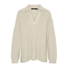 V&eacute;ro Moda Vero Moda Pullover "Luna" in Beige - 73% | Gr&ouml;&szlig;e M | Damen-pullover-cardigans