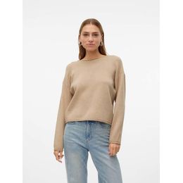 V&eacute;ro Moda Vero Moda Pullover "Gold" in Beige - 75% | Gr&ouml;&szlig;e XL | Damen-pullover-cardigans