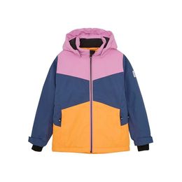 Color Kids Ski-/ Snowboardjacke in Rosa/ Blau/ Orange - 53% | Größe 140 | Kinder-outdoor-jacken