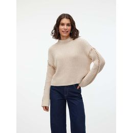 Véro Moda Vero Moda Pullover "New Cream" in Beige - 47% | Größe L | Damen-pullover-cardigans