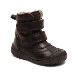 bisgaard Leder-Winterboots in Schwarz - 40% | Größe 25 | Baby-stiefel-boots