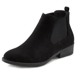 Chelseaboots Vivance Gr. 37, schwarz Damen Schuhe Chelseaboots Ankleboots bequem zum Reinschlüpfen, Stiefelette, Ankle Boots VEGAN Bestseller