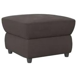 Hocker Home Affaire "Boston", braun (earth), B:68cm H:45cm T:68cm, 100% Polyester, Hocker, gemütlicher Hocker in klassischem Design mit praktischem Stauraum