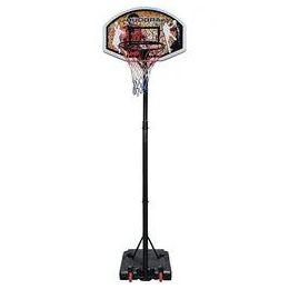 Basketballständer Hudora "Hudora Chicago 260" Ballsportkörbe schwarz Kinder mobil, höhenverstellbar bis 260 cm