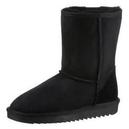 Winterboots Ara "ALASKA" Gr. 39, schwarz Damen Schuhe Schlupfboots, Winterstiefelette, Snowboots mit Lammfell innen