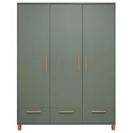 Mäusbacher Kleiderschrank MÄUSBACHER Schränke Gr. B/H/T: 148cm x 190cm x 51cm, 3 St., Basisausführung, grün (pine green) Kleiderschrank Höhe 190" Breite "148"