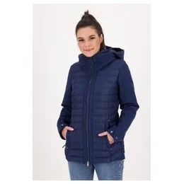 Steppjacke DEPROC ACTIVE "GILMOUR AIMEE Women" Gr. 36/38 (M), blau (navy) Damen Jacken auch in Großen Größen erhältlich