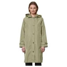 Marc O'Polo Trenchcoat MARC O'POLO Gr. 36, grün (chalky sage) Damen Mäntel Im lockeren Fit und leichten A-Shape