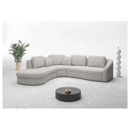 Sit & More Ecksofa SIT & MORE "Jazz L-Form", beige (linen), B:303cm H:88cm T:274cm, 100% Polyester, Sofas, In weiteren Größen erhältlich