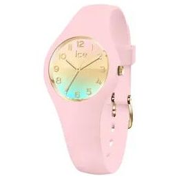 Ice Watch Quarzuhr ICE-WATCH "ICE horizon - Extra Small 3H" Armbanduhren rosa Kinder Armbanduhr, Kinderuhr, Lernuhr, Mädchenuhr, Geschenkidee