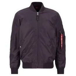 Bomberjacke Alpha Industries "Alpha Industries Men - Bomber Jackets MA-1 TT" Gr. 2 XL, lila (plum) Herren Jacken