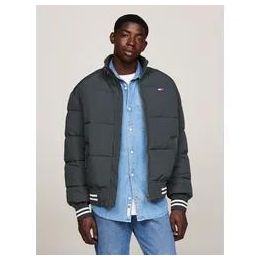 Blouson Tommy Jeans "TJM VARSITY TRANSITIONAL PUFFER" Gr. S, grau (new charcoal) Herren Jacken