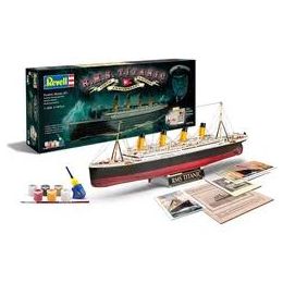 Modellbausatz Revell "Geschenkset 100 Jahre R.M.S. Titanic" Modellbausätze bunt Kinder Made in Europe