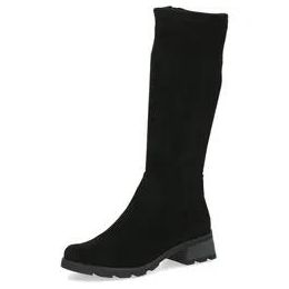 Winterstiefel Caprice Gr. 37,5, Normalschaft, schwarz Damen Schuhe Blockabsatz, Langschaftstiefel in bequemer Weite Bestseller