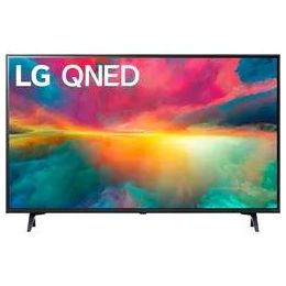 G (A bis G) LG QNED-Fernseher "43QNED776RB" Fernseher Gr. 43, schwarz