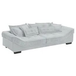 Big-Sofa Inosign "Diwan II DuraFlex" Sofas Gr. B/H/T: 300cm x 67cm x 121cm, Soft clean, grau (novaclean avanti 3 silber) DuraFlex-Kaltschaumpolsterung, bis 140 kg, 4 Bezugsqualitäten