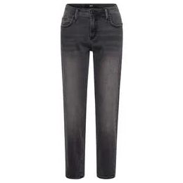 Röhrenjeans Brax "Style MILEY S" Gr. 48, Normalgrößen, grau (dunkelgrau) Damen Jeans