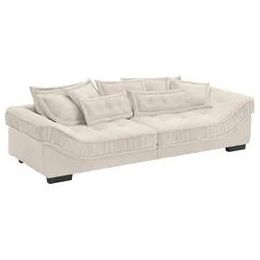 Big-Sofa Inosign "Diwan II" Sofas Gr. B/H/T: 300cm x 67cm x 121cm, Soft clean, beige (novaclean avanti 4 ecru) Wahlweise mit Kaltschaumpolsterung bis 140 kg belastbar