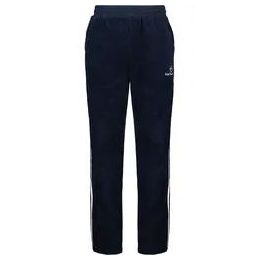 Jogginghose Sergio Tacchini "EDGAR CORDUROY TRACK PANTS Herren" Gr. L, EURO-Größen, blau (maritime blau), Herren, 98% BAUMWOLLE, 2% ELASTAN, Hosen, Trainingshose Herren, Jogginghose, Retro, Sporthose, Streetwear, Sale