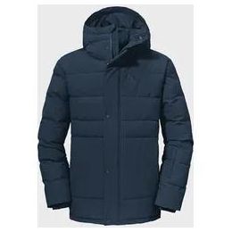 Schöffel Outdoorjacke SCHÖFFEL "Ins. Jacket Eastcliff M" Gr. 62, blau (8820, blau) Herren Jacken