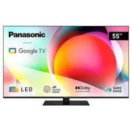 E (A bis G) Panasonic LED-Fernseher "TN-55W70AEZ" Fernseher Gr. 55, schwarz