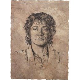 Weta Workshop - The Lord of the Rings - Portrait of Bilbo Baggins Statue Art Print