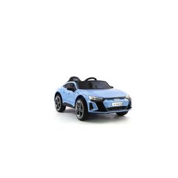 Es-Toys Kinder Elektroauto Audi E-Tron GT, EVA-Reifen, Softstart, Sto&szlig;d&auml;mpfer blau