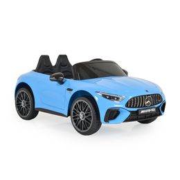 Moni Kinder Elektroauto Mercedes-Benz DK-SL63 Zweisitzer Fernbedienung Bluetooth blau