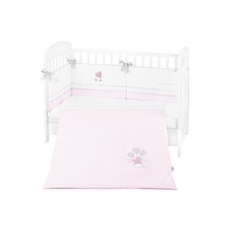 Kikkaboo Babybettw&auml;sche Set Dream Big 3-teilig Decke 135 x 95 f&uuml;r Bett 140 x 70 rosa